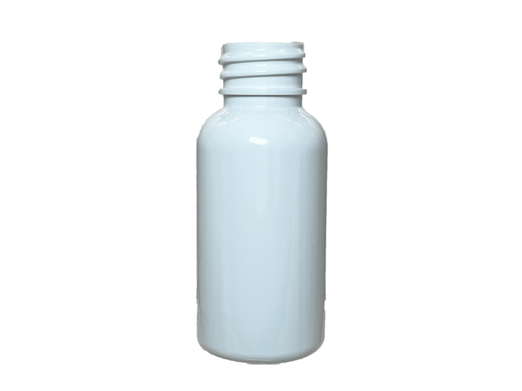 1 oz 20-410 White PET Imperial Round - Bay Area Bottles