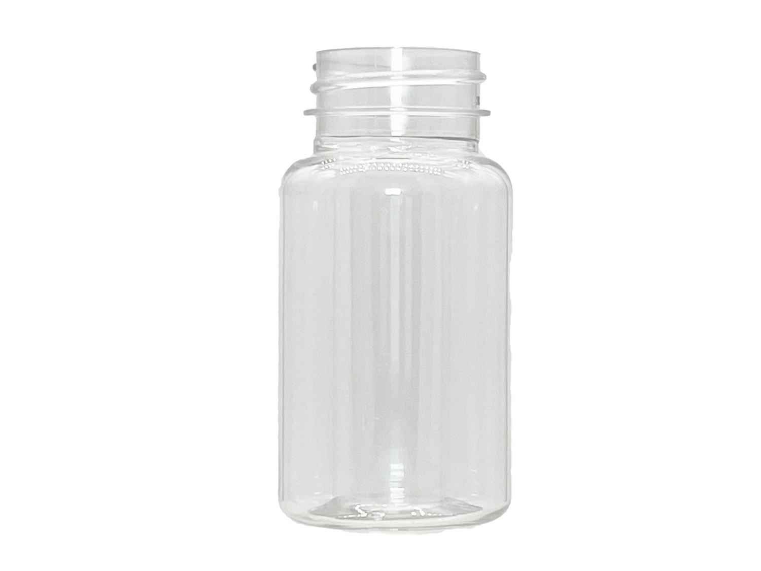 100 cc 38-400 Clear PET Packer Bottle - Bay Area Bottles