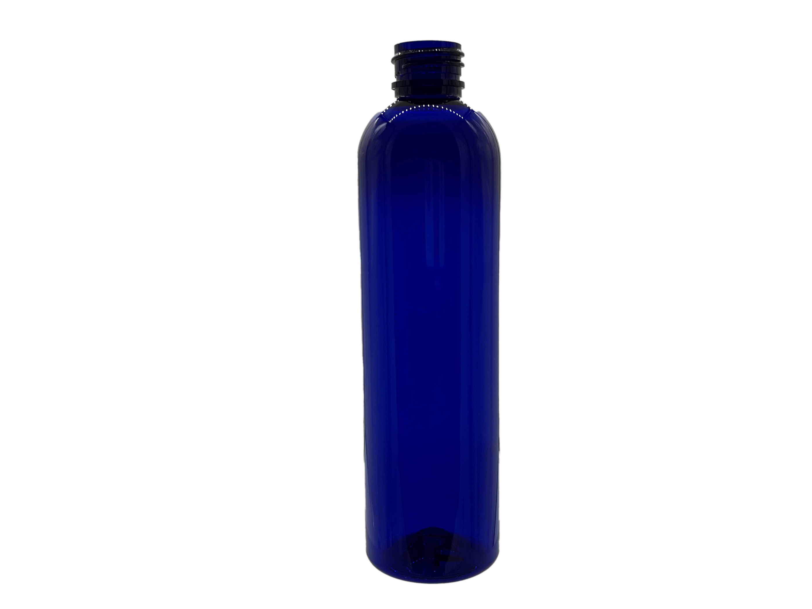 16 oz 24-410 Blue PET Imperial Round - Bay Area Bottles