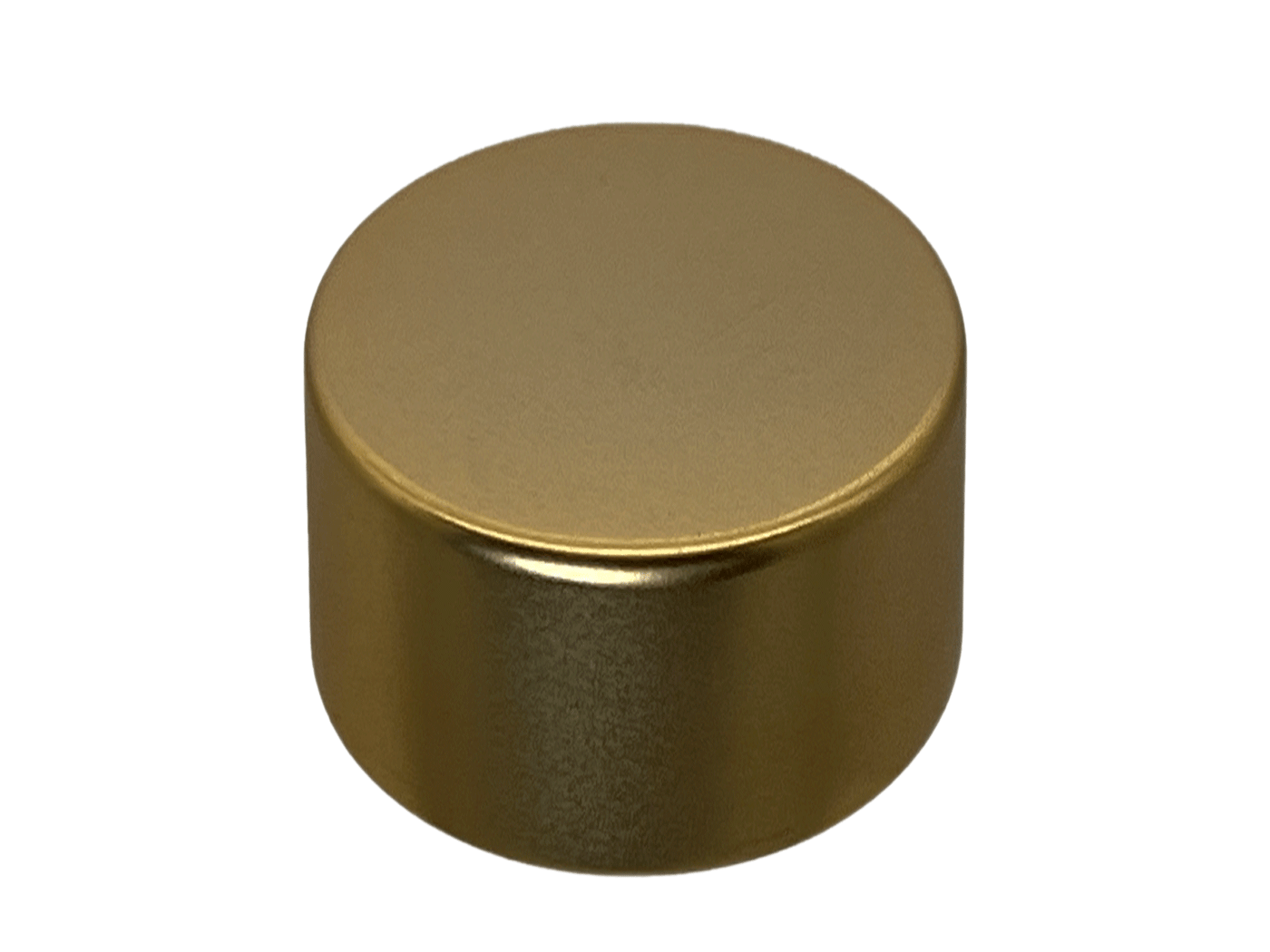 18-410 Metal Overshell Matte Gold Continuous Thread Cap Pressure ...
