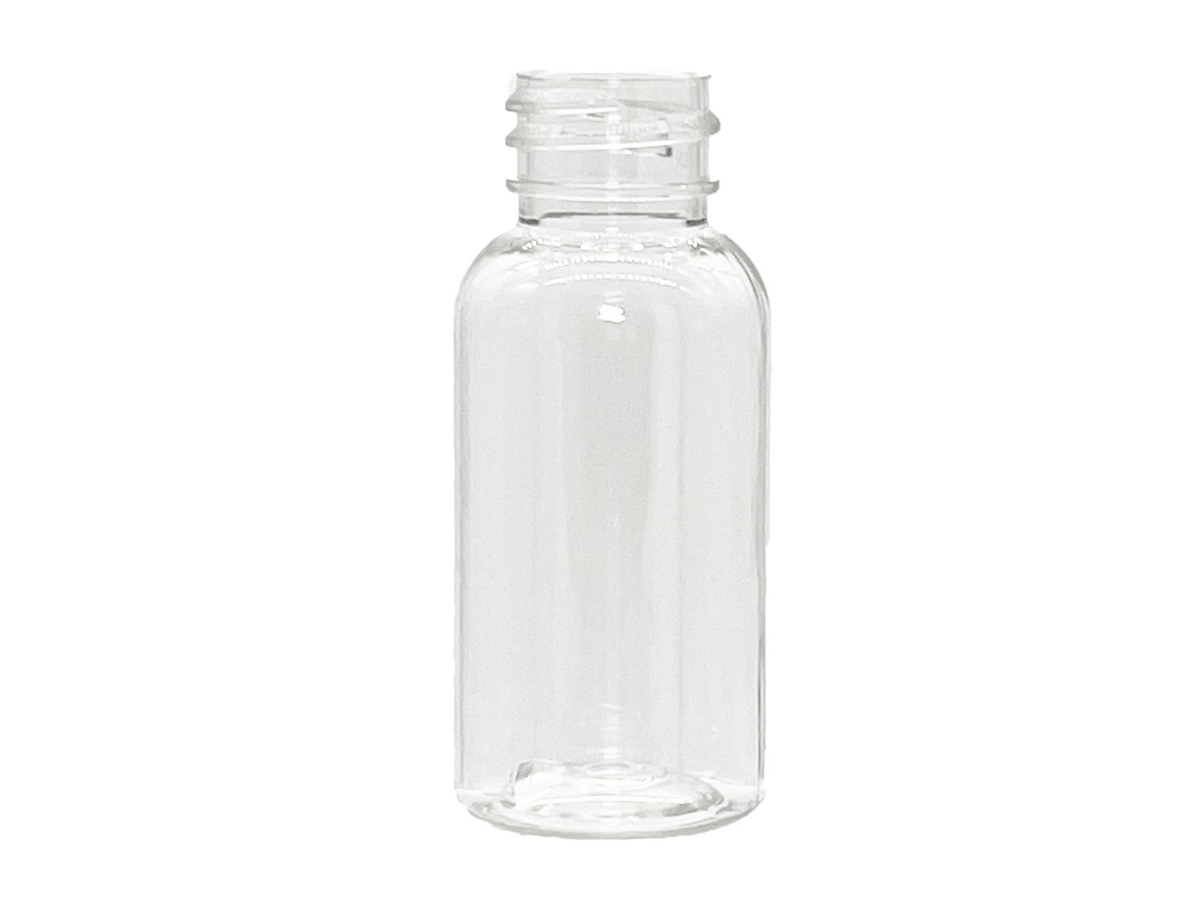 2 oz 20-410 Clear PET Imperial Round - Bay Area Bottles