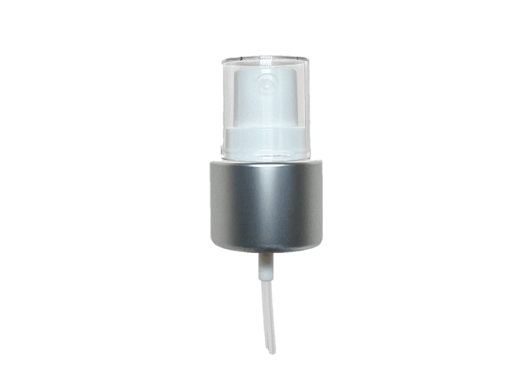 20-410 Fine Mist Sprayer ? Matte Silver Metal Overshell Style