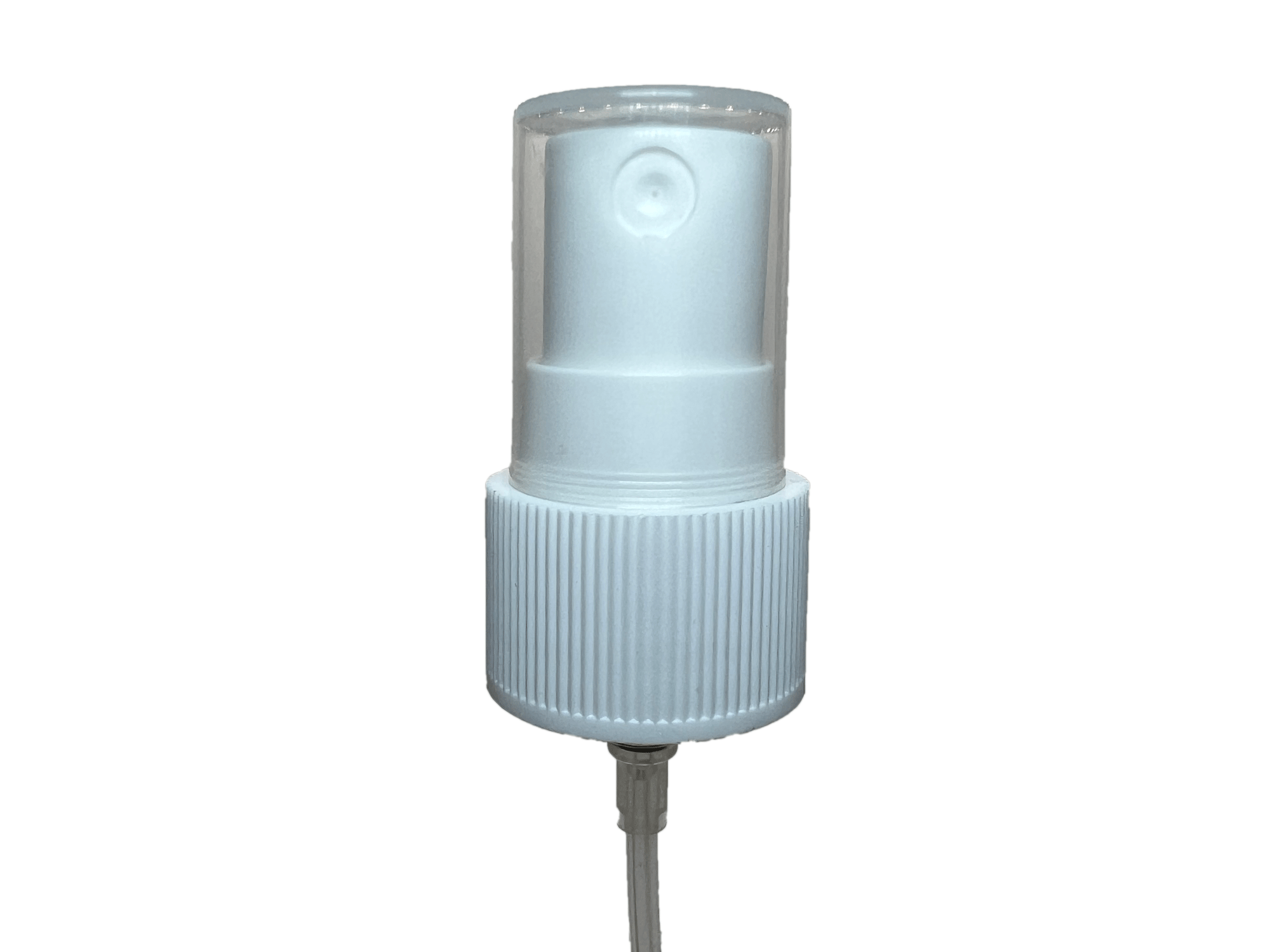 20-410 Metal Overshell Shiny Silver Fine Mist Sprayer - Bay Area Bottles