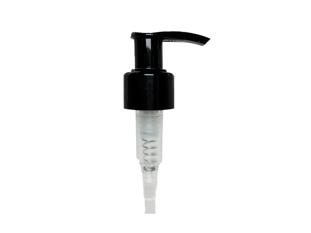 20-410 Ribbed White Lotion Pump - Bay Area Bottles