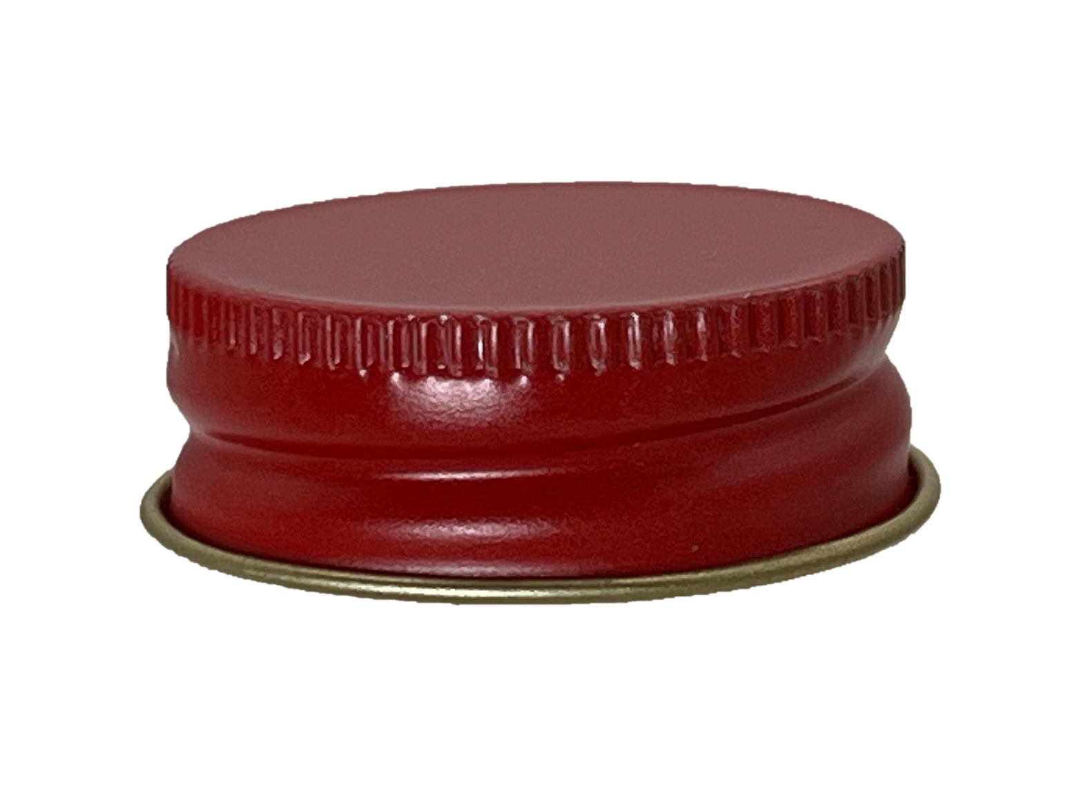 22-400 Metal Red Continuous Thread Cap Heat Induction Seal (HS) Liner ...