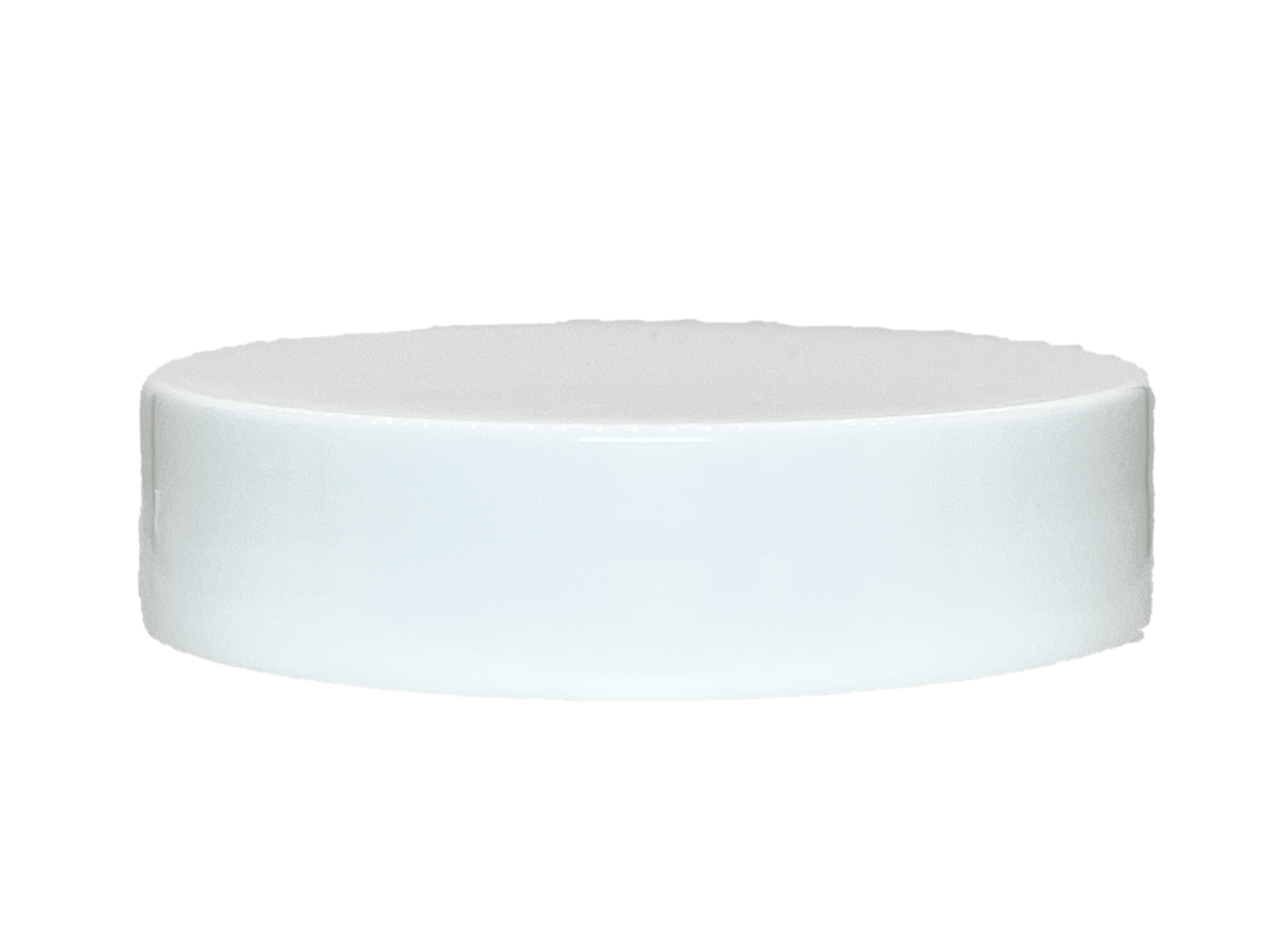 28-400 Smooth White Continuous Thread Cap Heat Induction Seal (HS ...