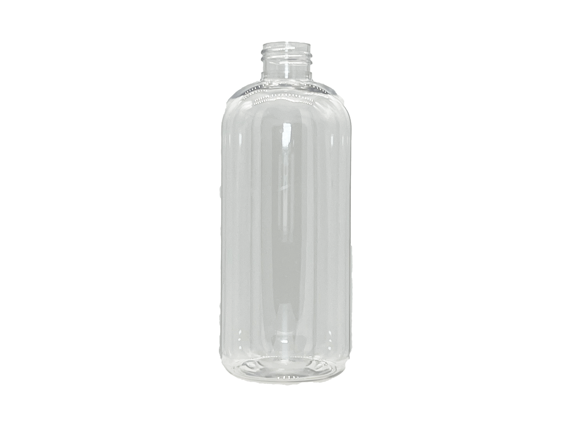 32 oz 28-410 Clear PET Boston Round - Bay Area Bottles