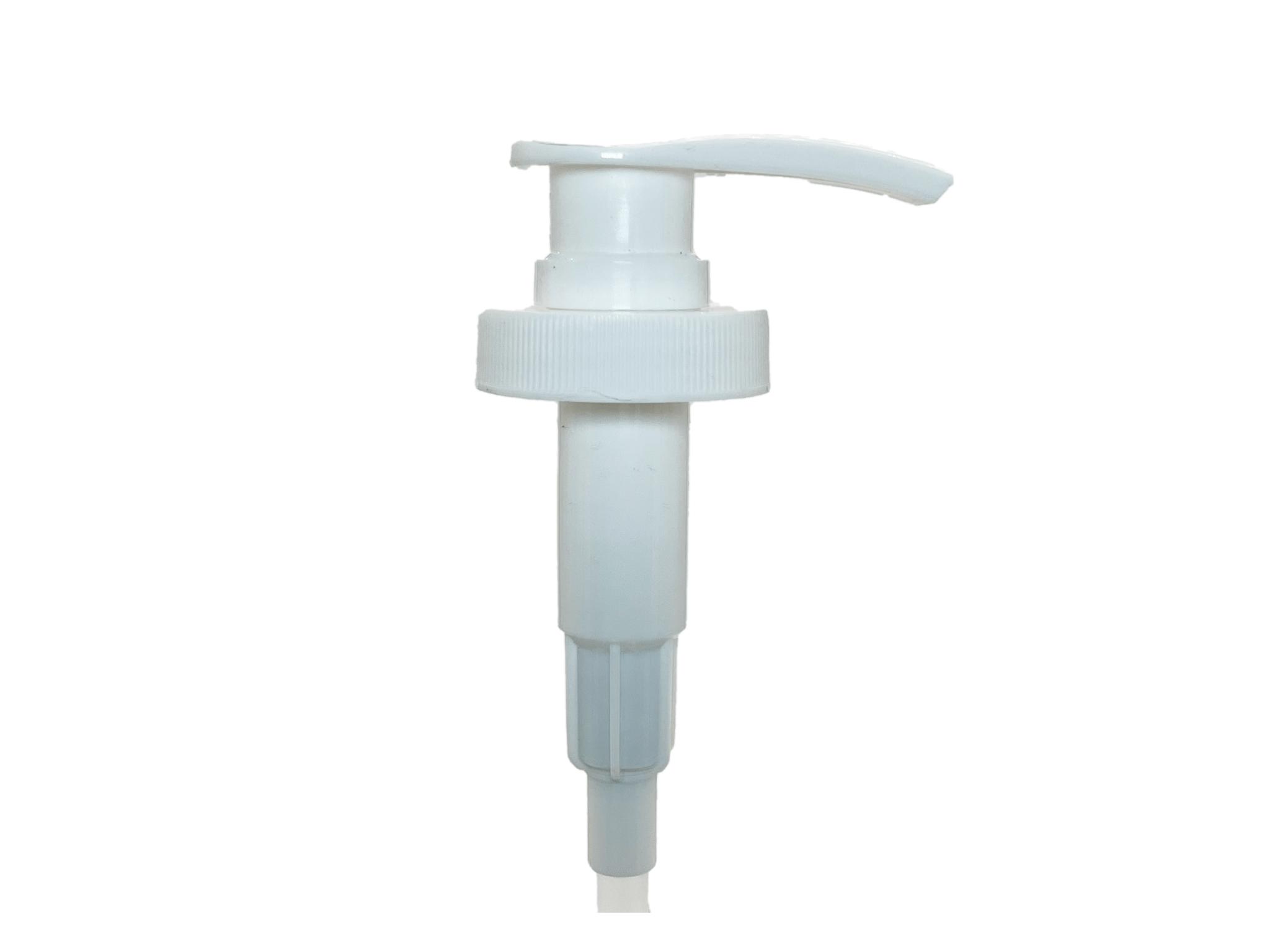38-400 Ribbed White Lotion Pump - Bay Area Bottles
