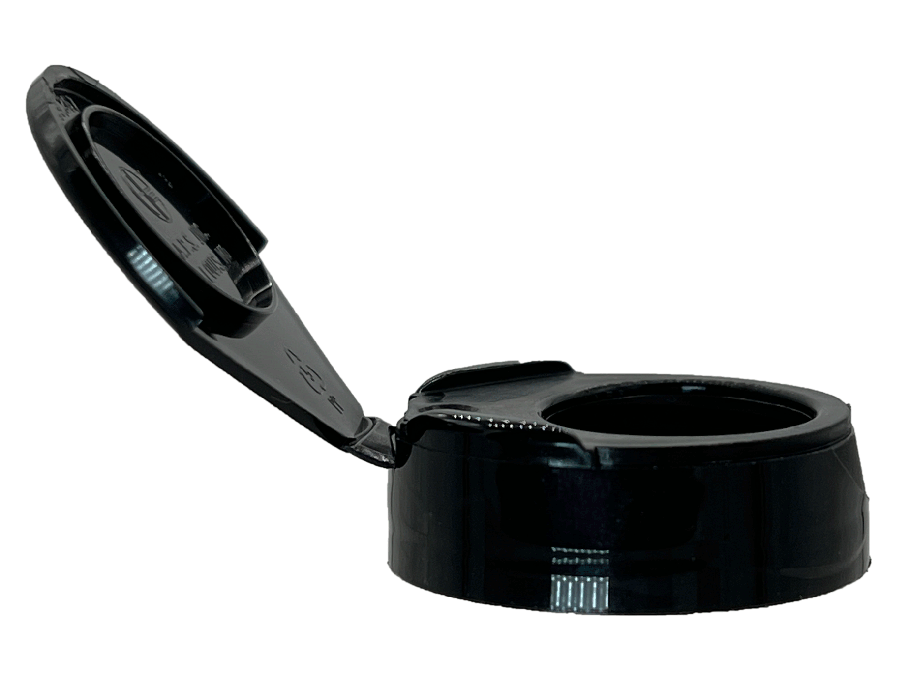 38-400 Smooth Black Supplement Cap Heat Induction Seal (HS) Liner - Bay ...