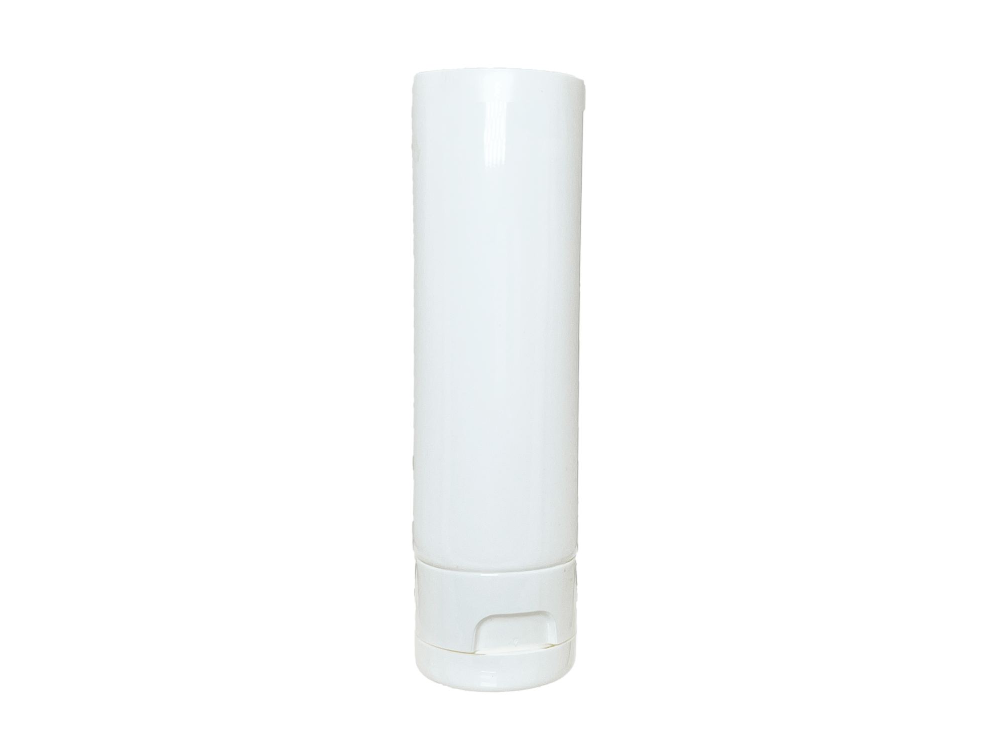 4 oz M8 White COEX Five Layer Tube Flip Top Cap - Bay Area Bottles