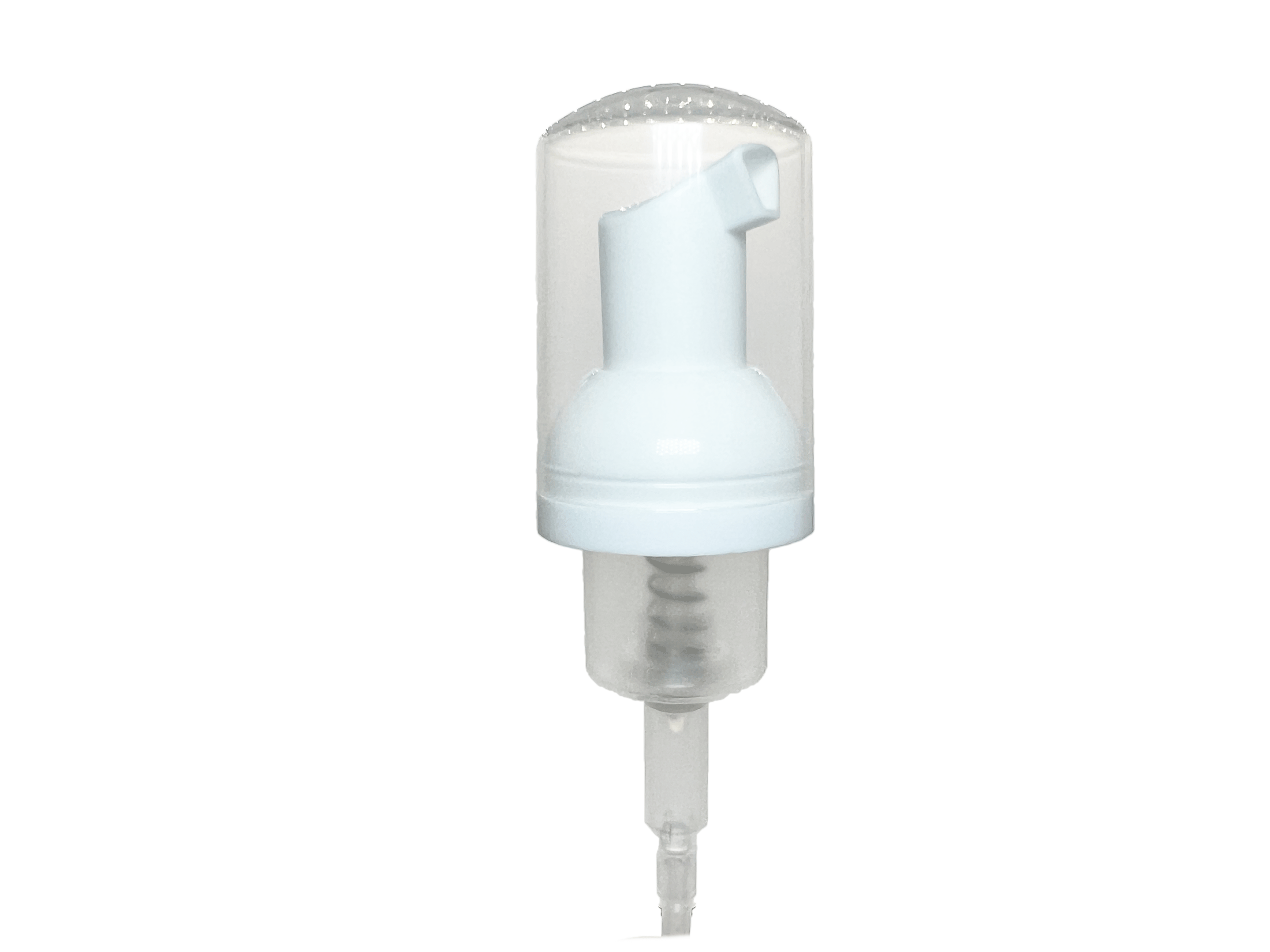 40 mm Smooth White Foamer Pump - Bay Area Bottles
