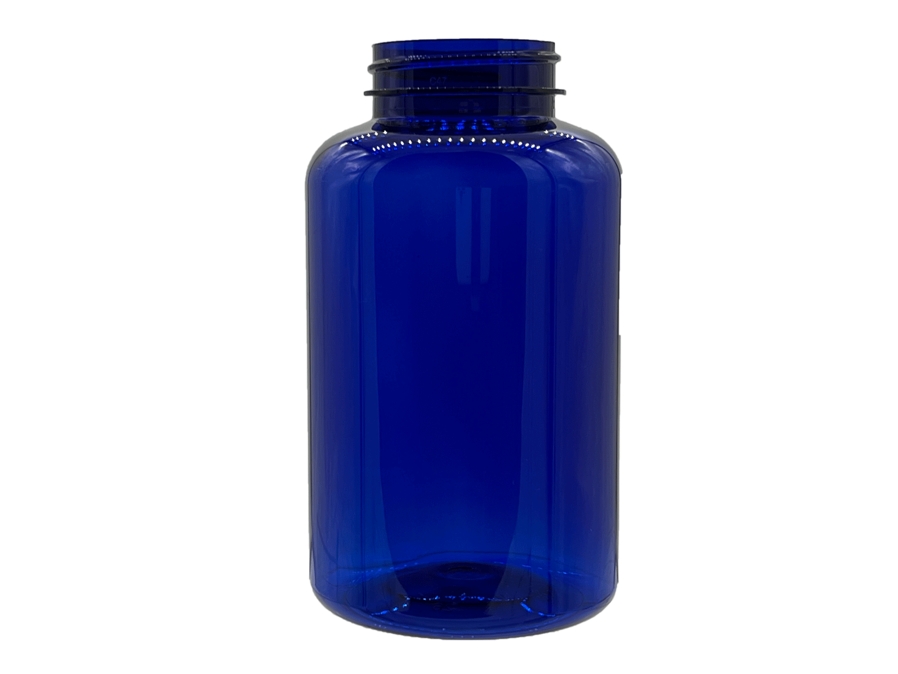 400 cc 45-400 Blue PET Packer Bottle - Bay Area Bottles