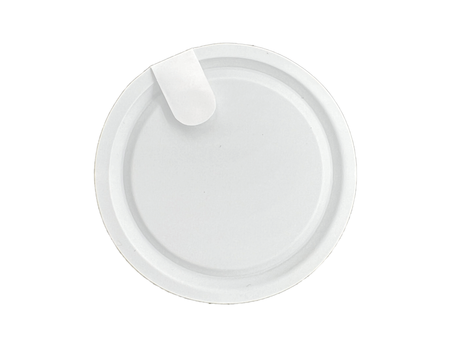 70 mm LDPE White Sealing Disc-With Tab - Bay Area Bottles