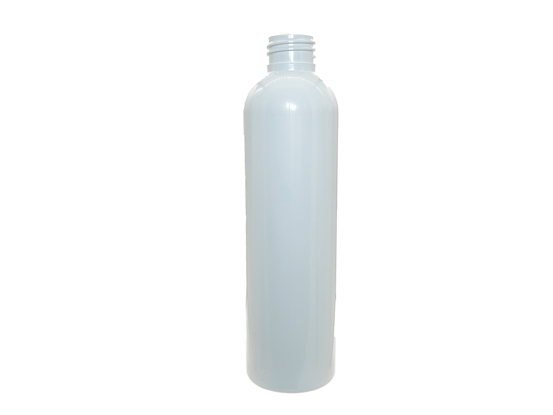 8 oz 24-410 White PET Imperial Round - Bay Area Bottles