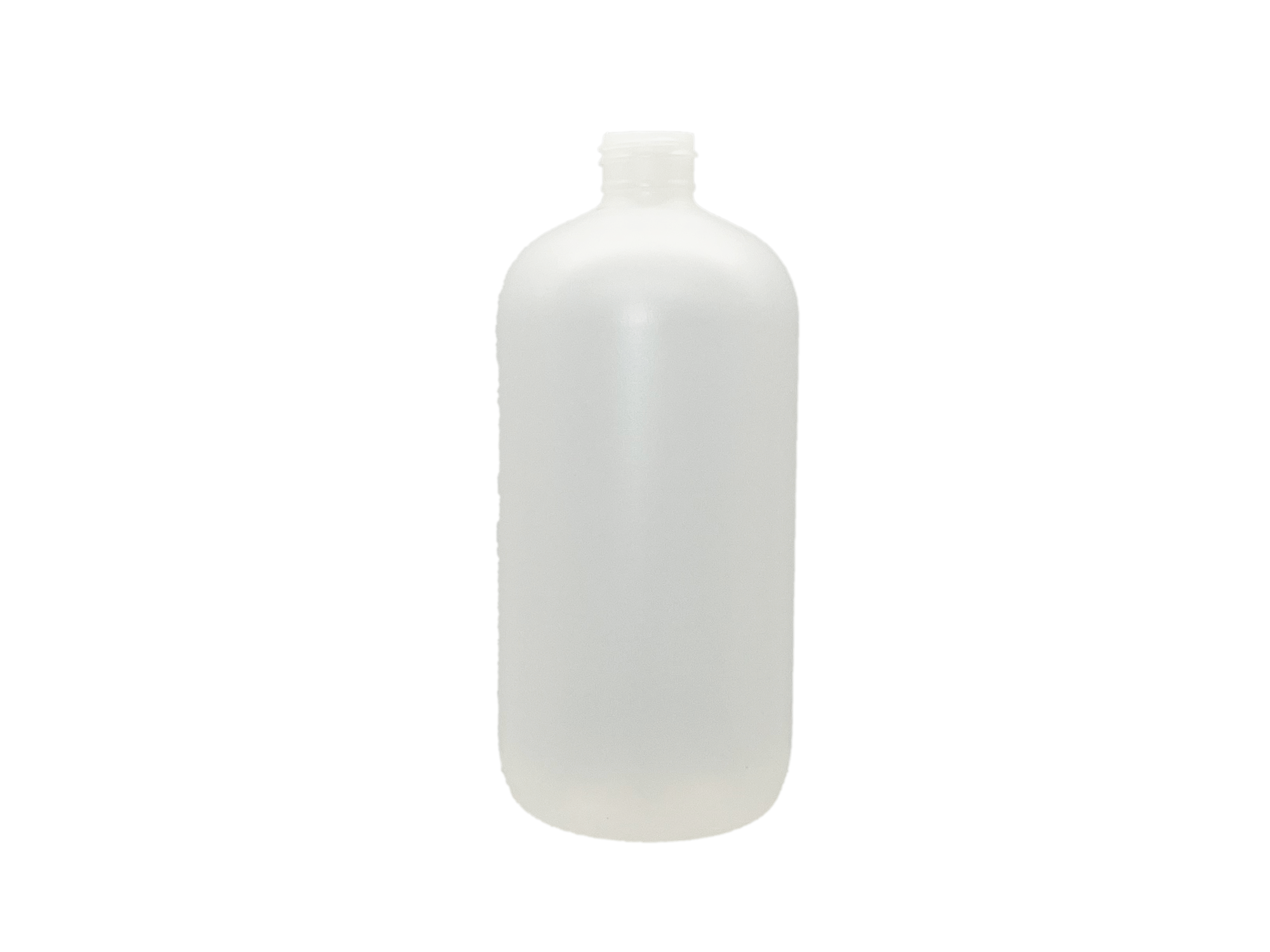 1 oz 20-410 Natural HDPE Boston Round - Bay Area Bottles