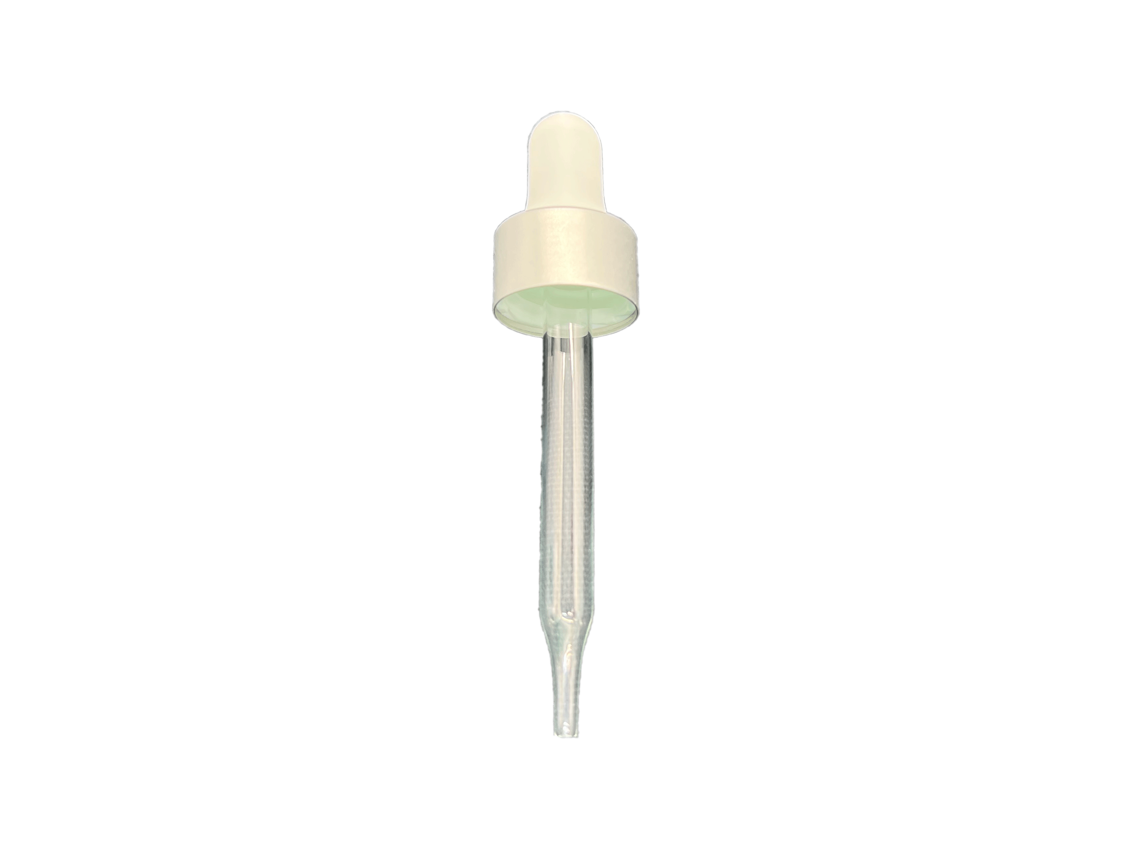 20-410 Metal Overshell Matte Silver Dropper - Bay Area Bottles