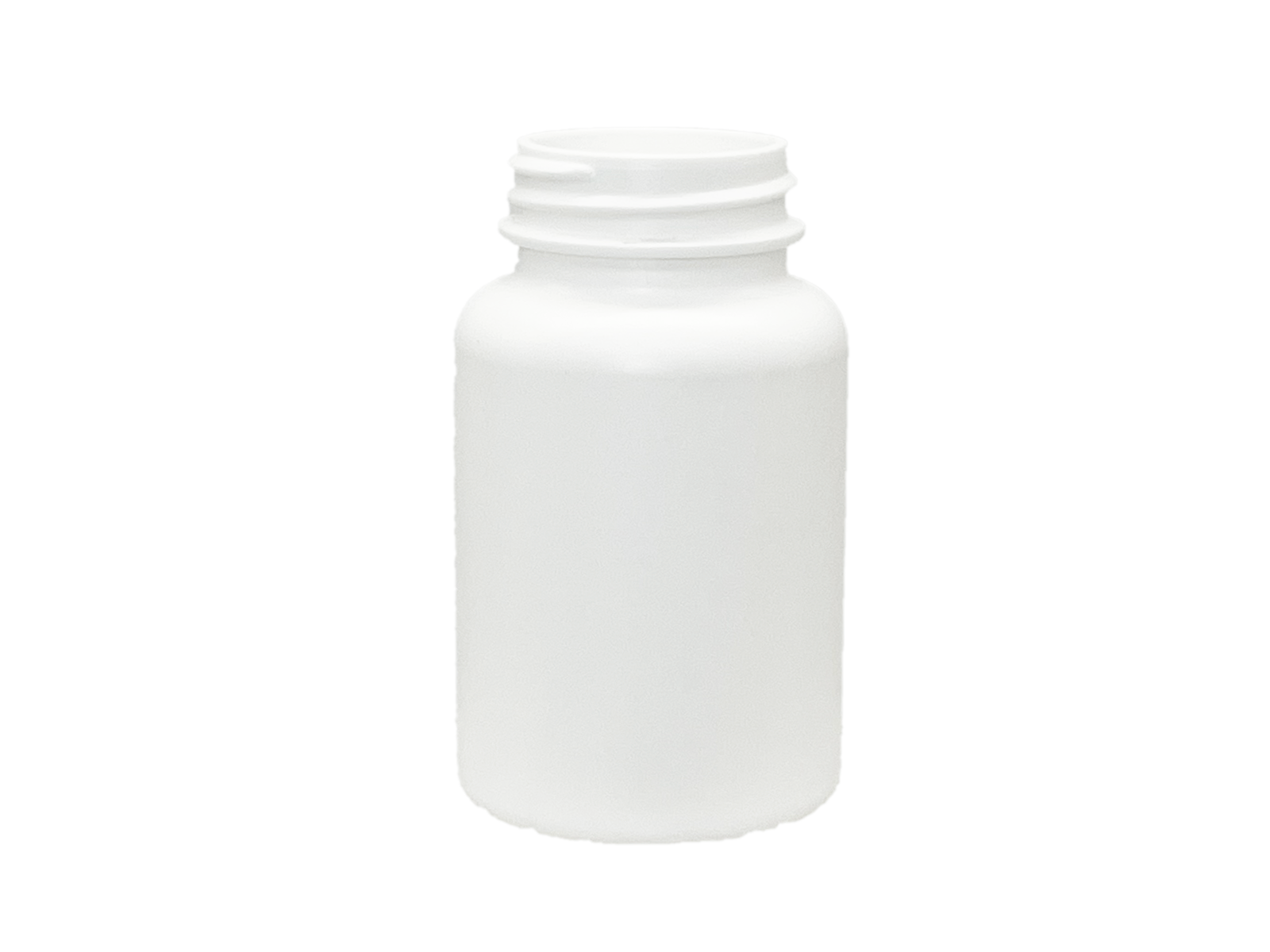 300 cc 45-400 White HDPE Packer Bottle - Bay Area Bottles